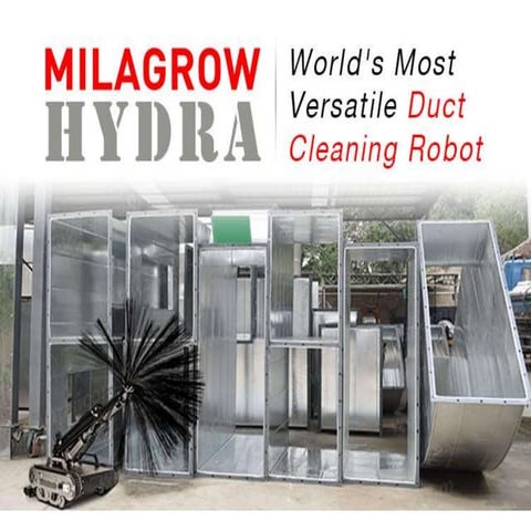 Milagrow Hydra Duct Cleaning Robot | PPT