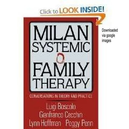 Milan school family therapy | PPT