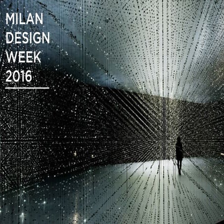 Milan design week 2016 | PDF