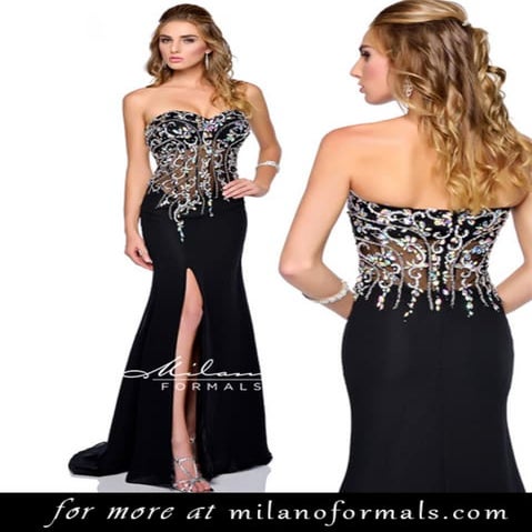 Prom Dresses, Evening Dresses, Short Dresses at www.milanoformals.com