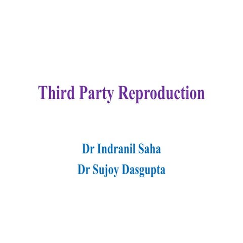 Third Party Reproduction | PPTX