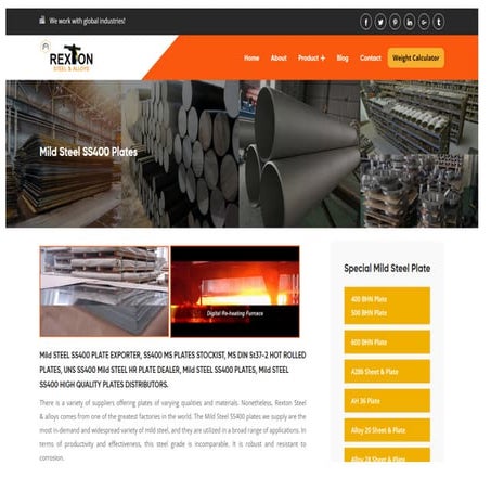 Mild Steel SS400 Plates, MS High Tensile SS400 Sheet Supplier | PDF