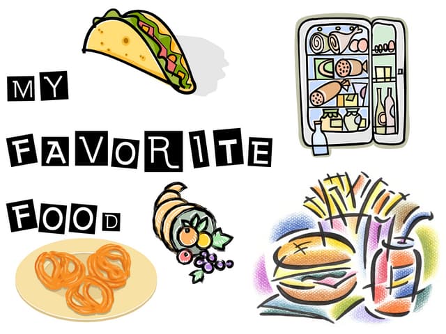 Favorite Food Clipart