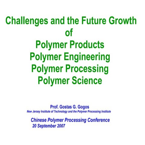 Milestone polymer | PPT