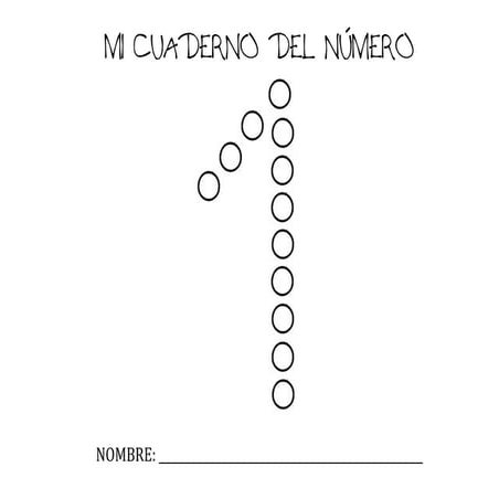 Mi libro del numero 1 | PDF