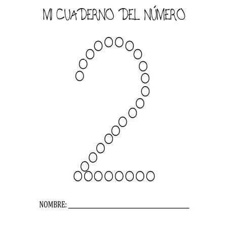 Mi libro del numero 2 | PDF