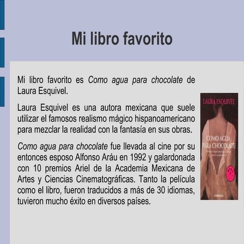 Mi libro favorito | ODP | Romance | Genres