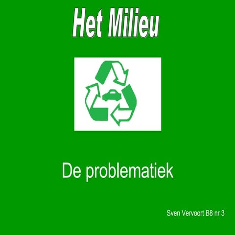 Milieu | PPT