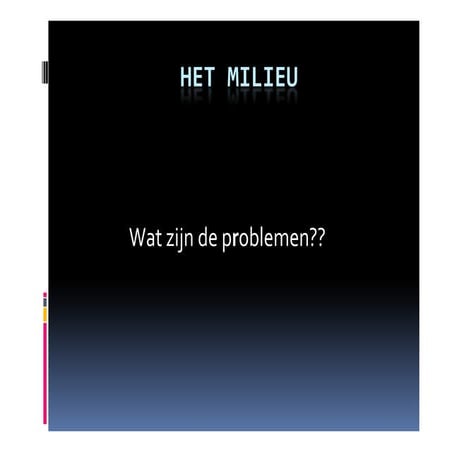 Milieu | PDF
