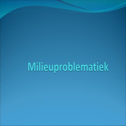 Milieu | PDF