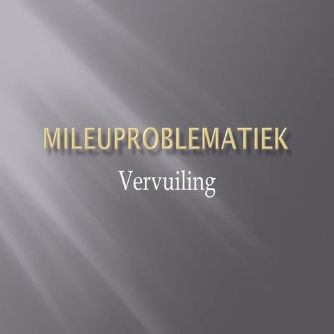 Milieu1 | PPT