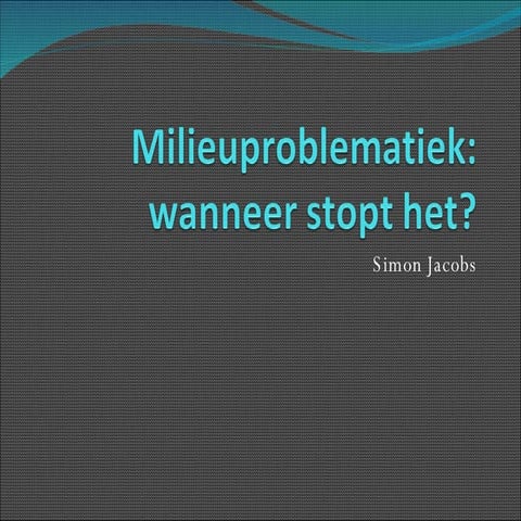 Milieu | PPT