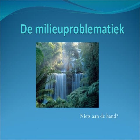 Milieu | PPT | Geography | Science
