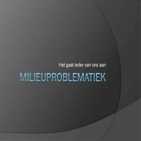 Milieu | PDF
