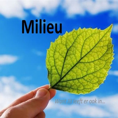 Milieu | PPT
