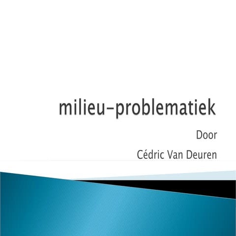 Milieu1 | PPT