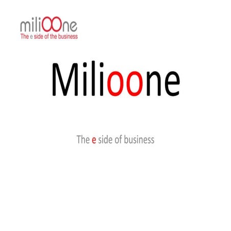 Milioone Presentatioon | PDF