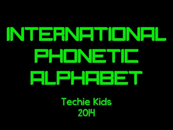 International Phonetic Alphabet | PPTX
