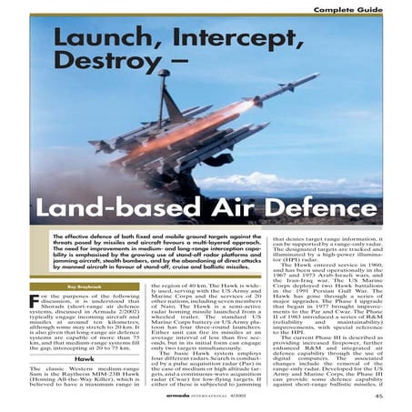 [Military] [article] [armada international] land based air defence | PDF
