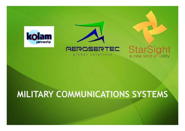 Effective military communication