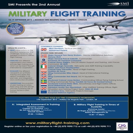 Military flight training 2013 | PDF