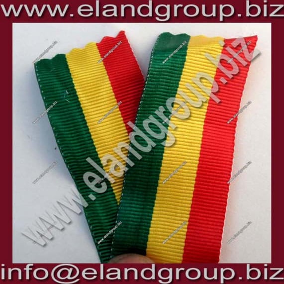 Military green, yellow and red ribbon bars ribbon | PDF