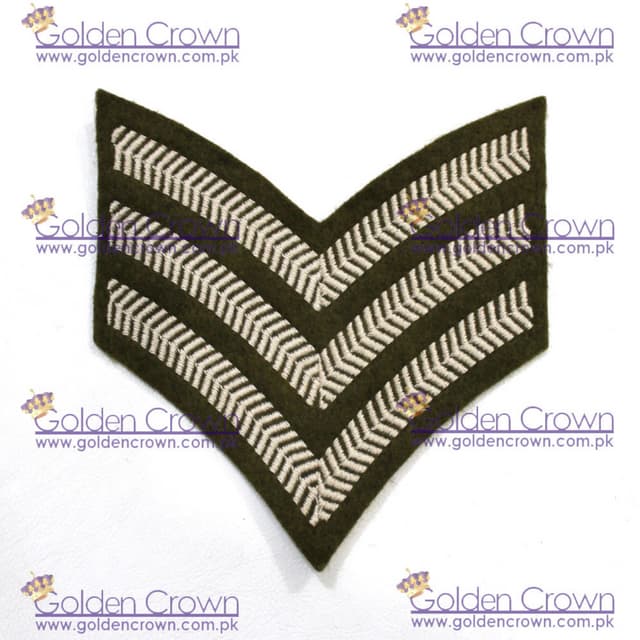 Military shoulder insignia chevron sergeant stripes supplier | PDF