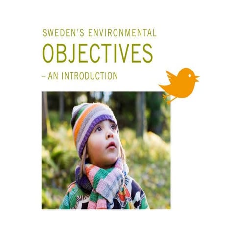 Sweden's environmental objectives – an introduction | PPTX