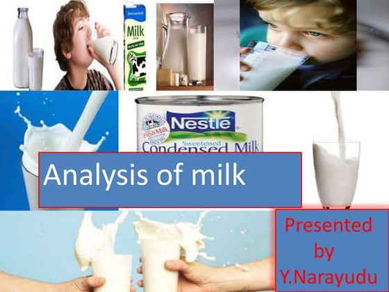 Milk quality test | PPTX | Chemistry | Science