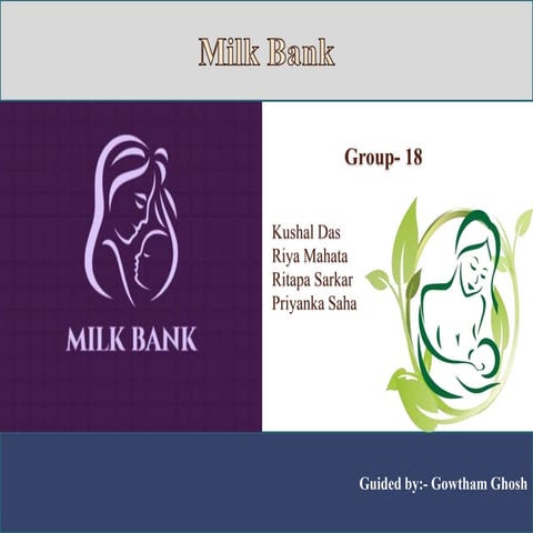 Milk bank | PPTX