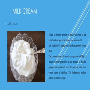 Milk cream , butter etc... notes.pptx
