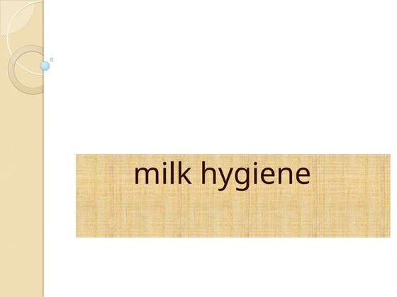 Composition of milk | PPTX