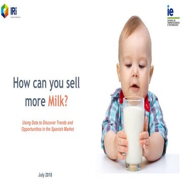 Milk Market Analysis: Dashboard, Trends and Recommendations | PDF