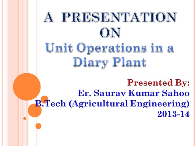 automation of milk process in dairy field using plc and scada | PPT ...