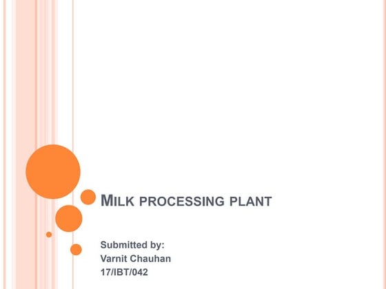 SPRAY DRYING IN MILK PROCESS | PPTX