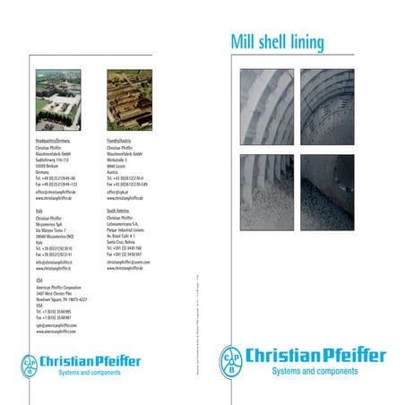 Mill Shell Lining | PDF