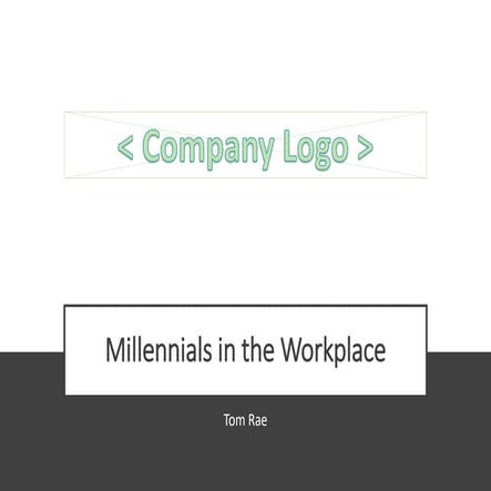 The Millennials | PPT
