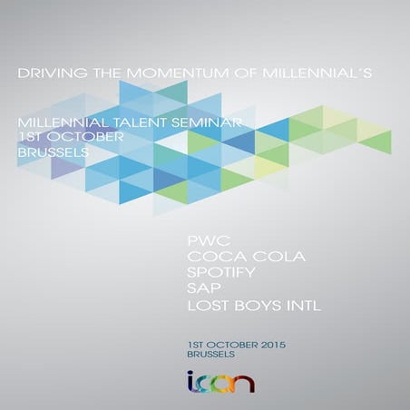 Millennial talent seminar brussels june jeu | PDF