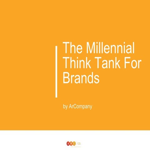 The Millennial Think Tank for Brands | PDF | Business | Business and ...