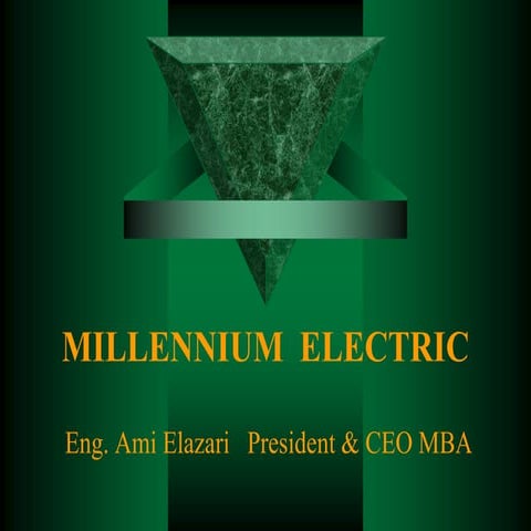 Millennium executive presentation 2013 | PDF