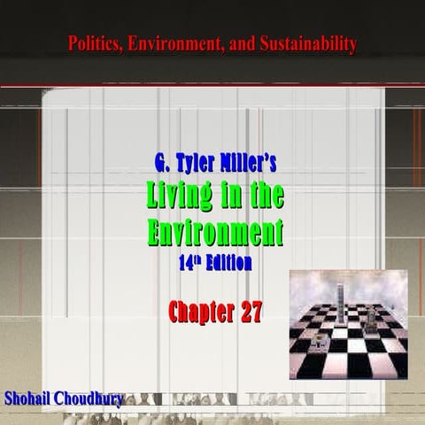Politics and Environment | PPT