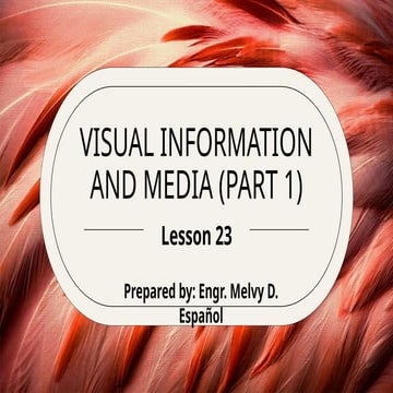MIL_Lesson 23 Visual Media and Information 1 .pptx