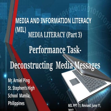 MIL Lesson 4.3 Powerpoint Presentation from MS PPT | PPT