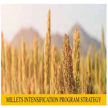 MILLETS PROGRAMME BY GOVT OF INDIA .pptx