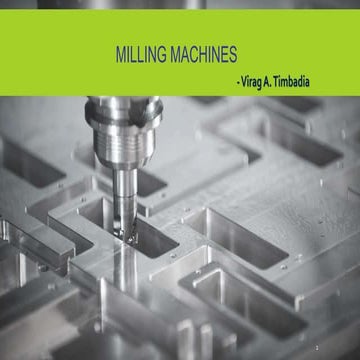 Milling machine | PPT