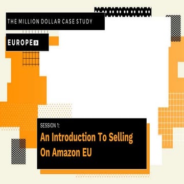 The Million Dollar Case Study: Europe – Session #1, Finding Product ...