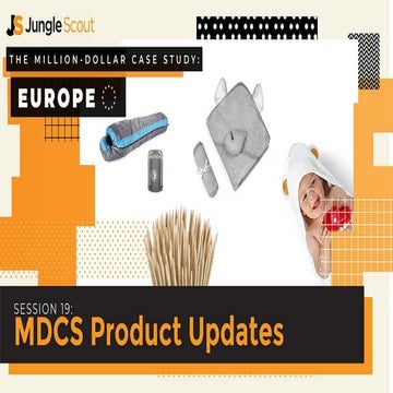 The Million Dollar Case Study: Europe – Session #1, Finding Product ...