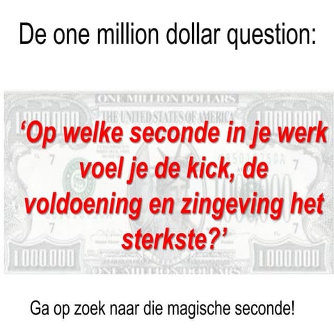 The million dollar question | PPTX