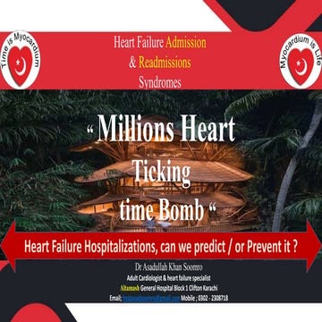 Million Heart, ticking time bomb can we predict or prevent | PPTX ...