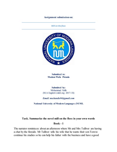 Mil on the floss | PDF